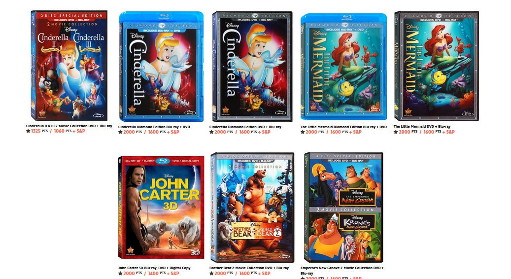 Canjear los códigos Disney Movie Rewards desde México